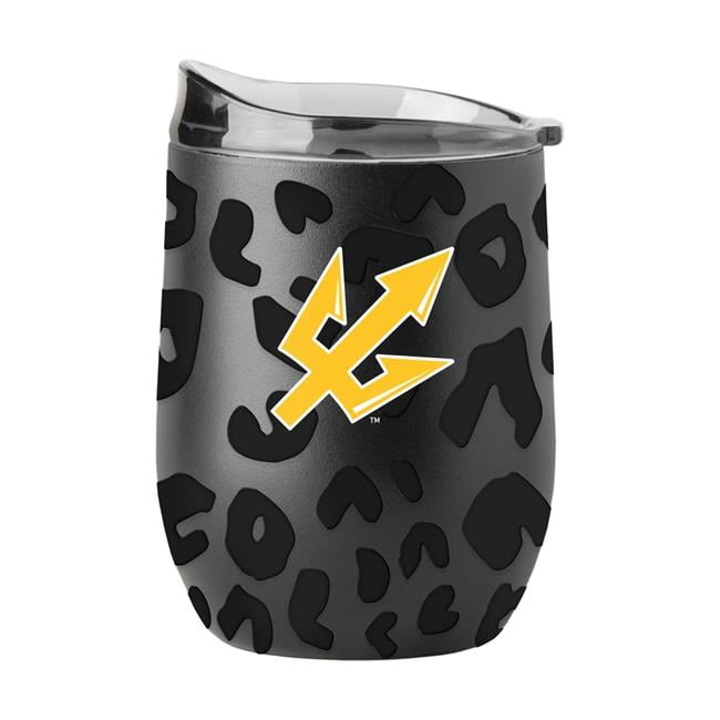 Logo Brands UC San Diego 16 oz Leopard Powdercoat Curved Beverage ...