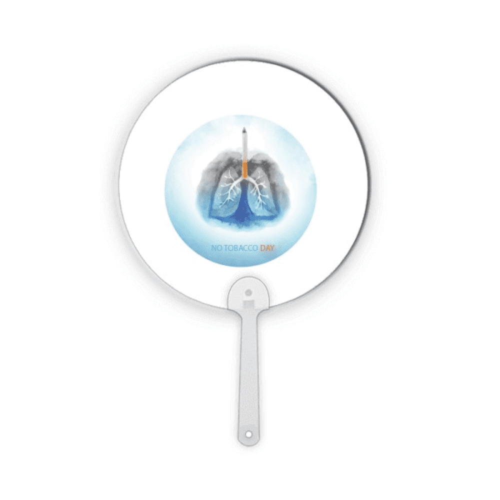 Logo Burning Lung Art Deco Fashion Plastic Round Handheld Fan ...