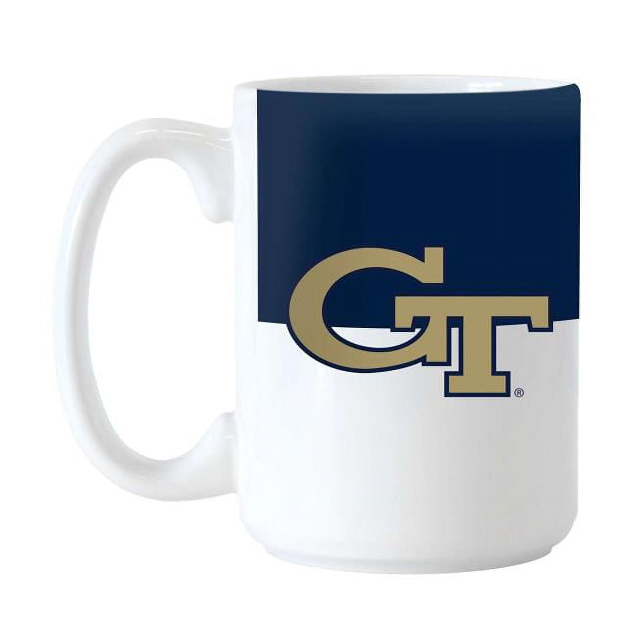 Logo Chair 143-C15M-11 15 oz NCAA Georgia Tech Colorblock Sublimated ...