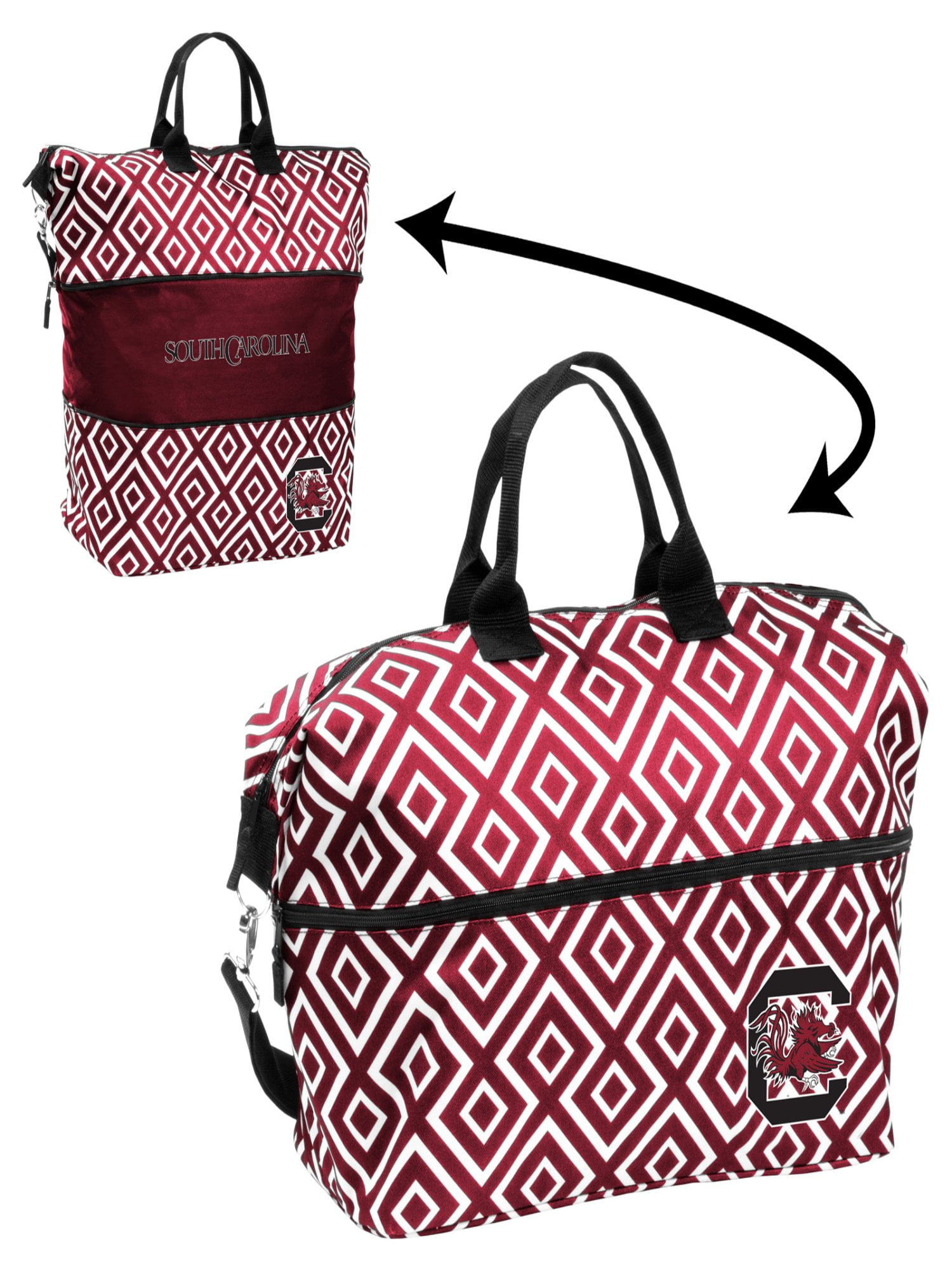 Logo Chair NCAA DD Expandable Tote Bag - Walmart.com