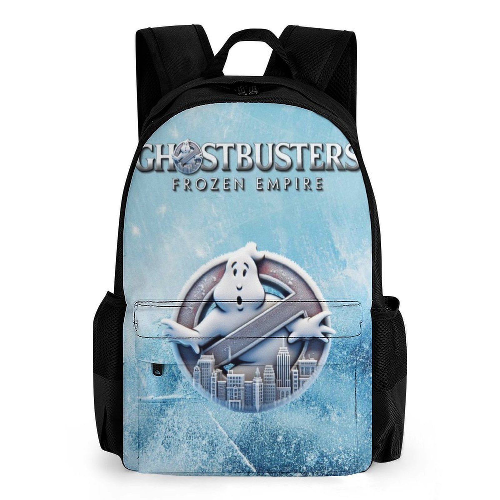 Logo Ghostbusters Frozen Empire Backpack Student Satchel Schoolbag ...