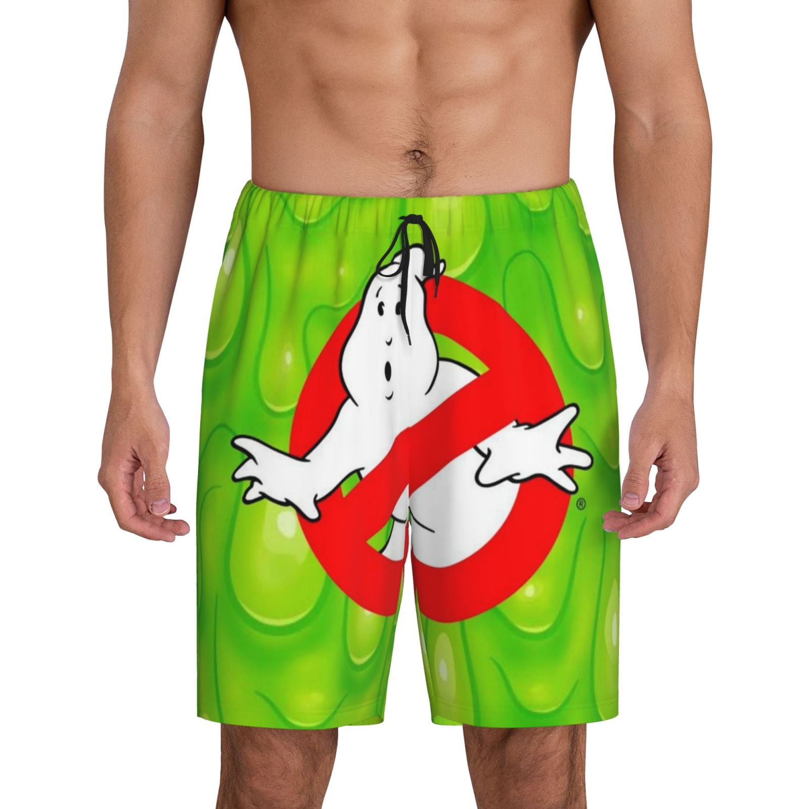 Logo Ghostbusters Movie Men's Short Pajama Pants Lightweight Daily ...