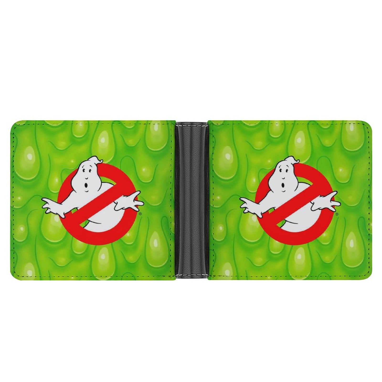 Logo Ghostbusters Movie PU Leather Bifold Wallet Money Organizers Gift ...