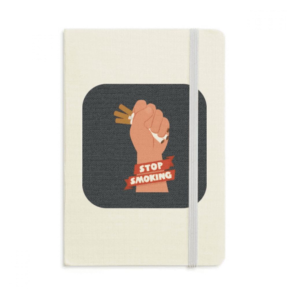 Logo Hand Grasp Cigarettes Notebook Official Fabric Hard Cover Classic ...