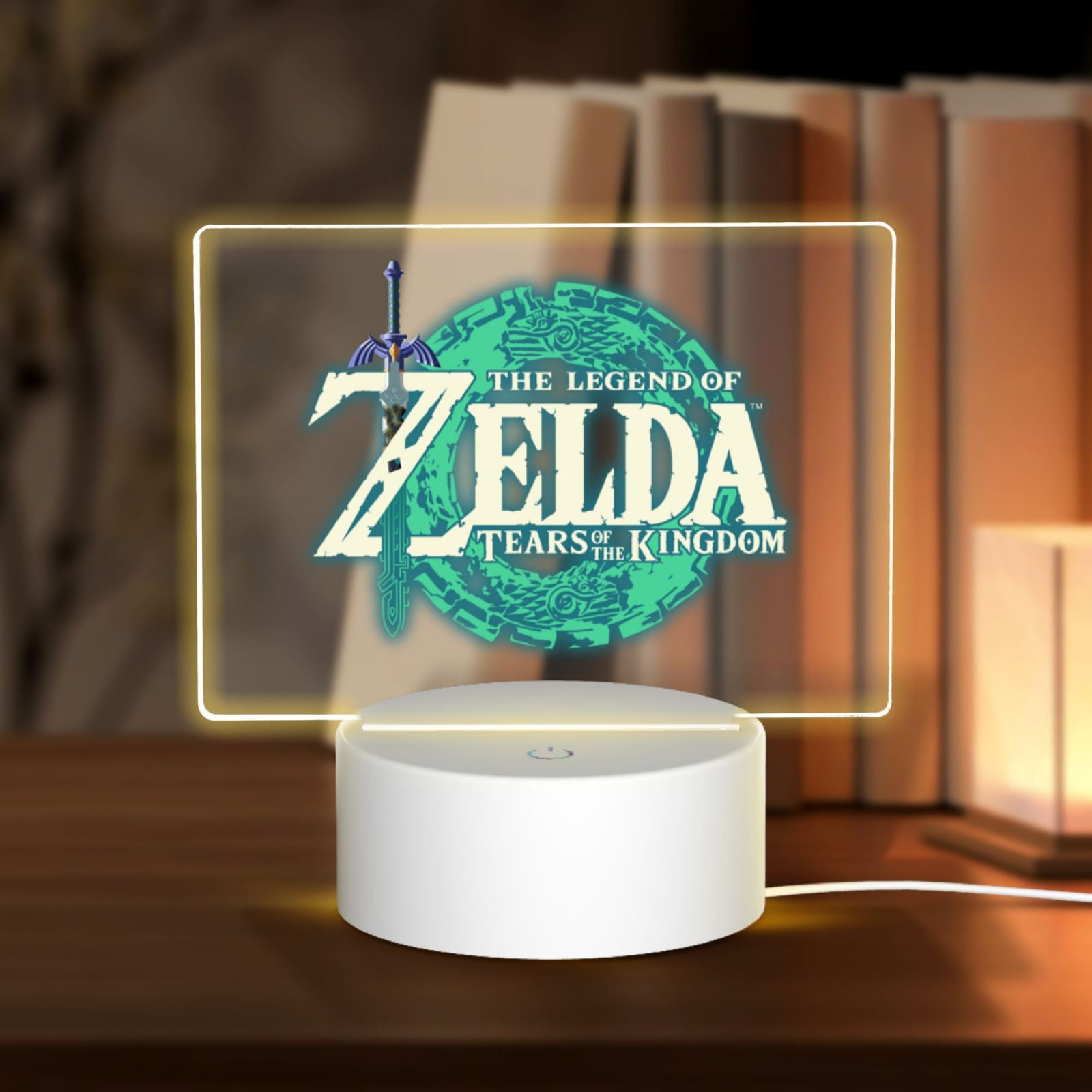 Logo The Legend of Zelda Tears Rectangular Acrylic Night Light ...