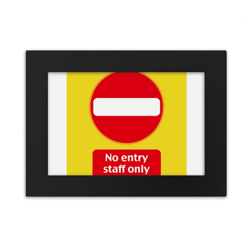 Logo No Entry Stuff Only Art Deco Fashion Desktop Photo Frame Ornaments ...