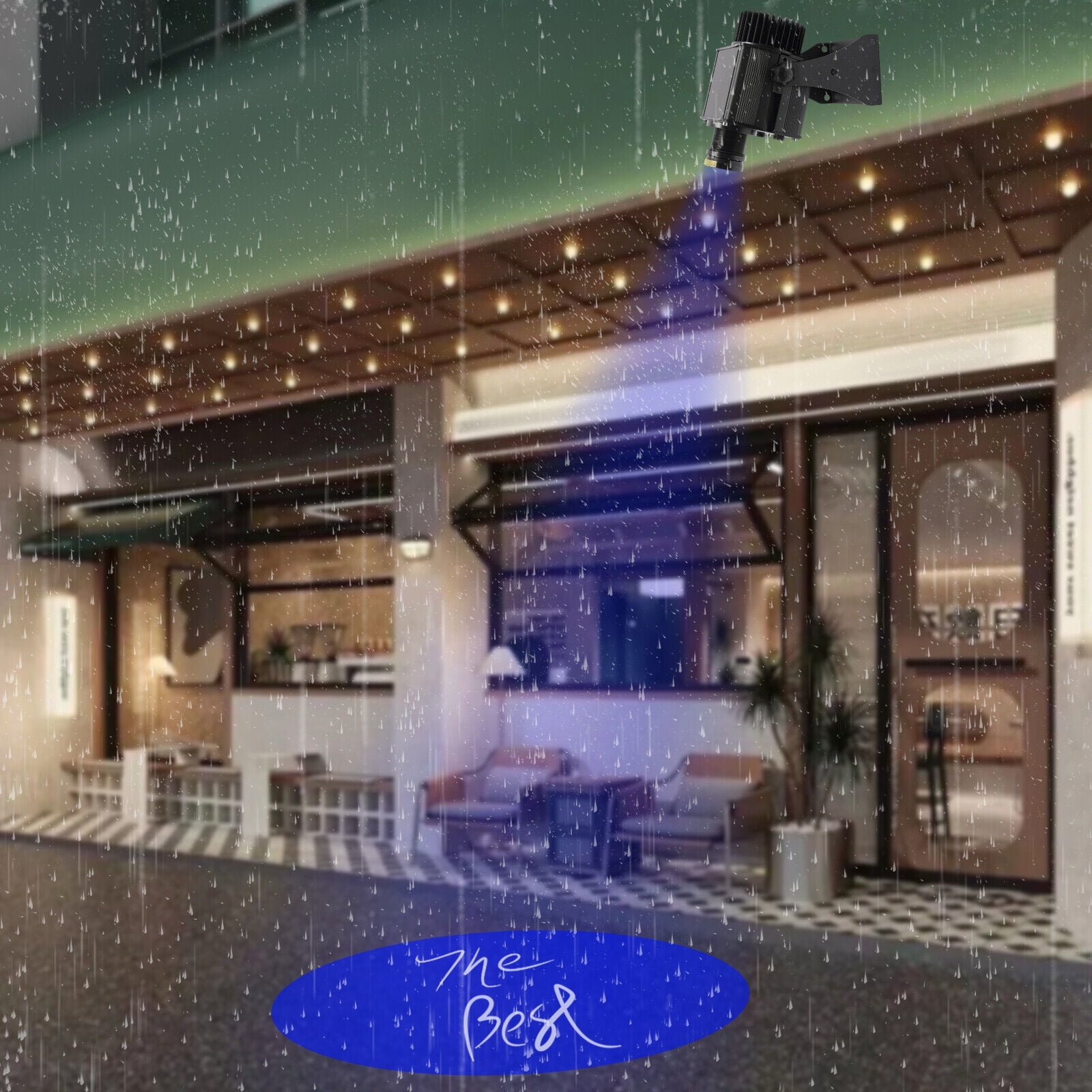 Logo Projector Lights Custom LED Projectors for Store Business or Wall ...