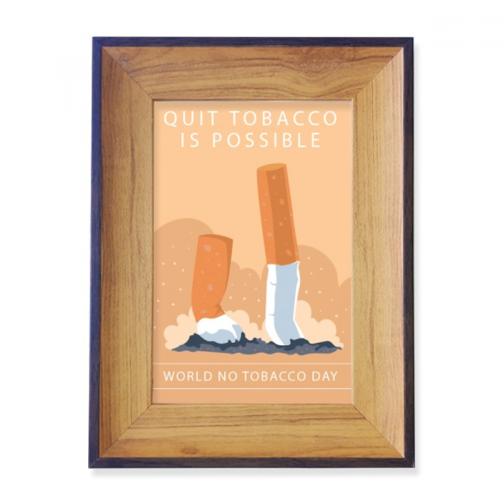 Logo Put Out Cigarettes Photo Frame Exhibition Display Art Desktop ...