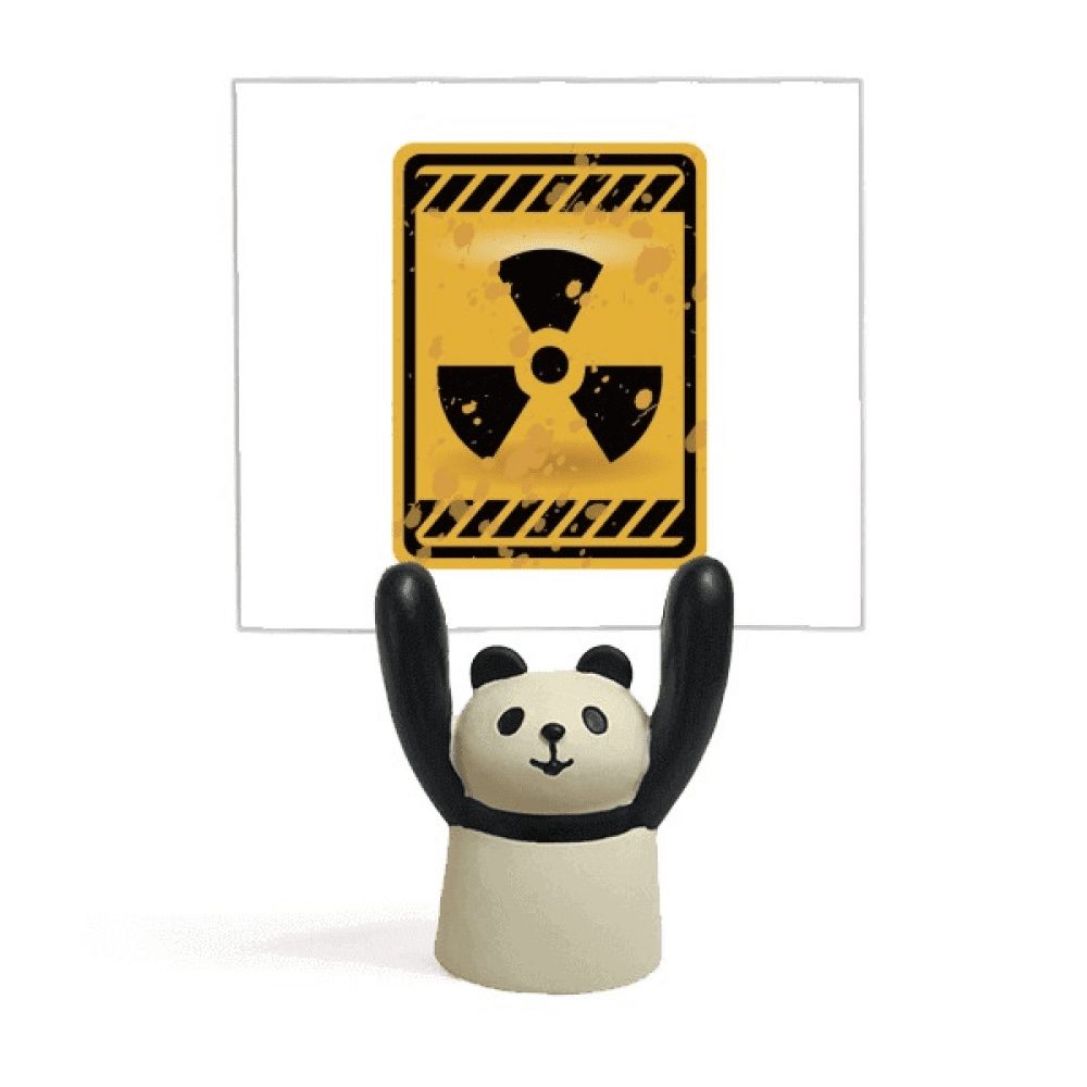 Logo Radioactive And Dangerous Substances No Entry Memo Holder Cartoon ...