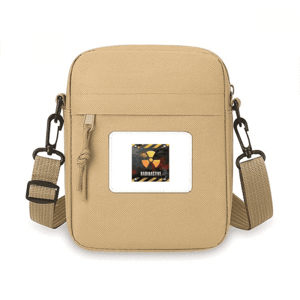 Logo Radioactive Substances Warning Crossbody Bag Cell Phone Purses ...