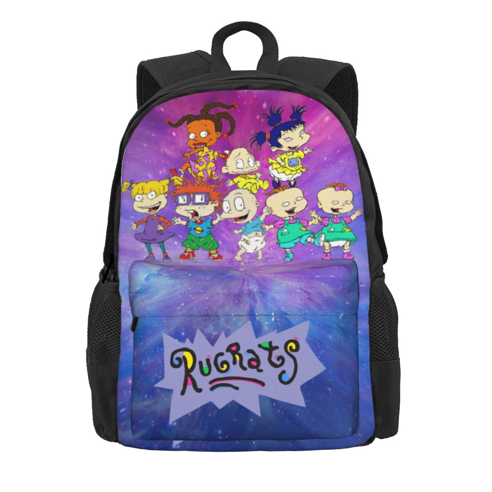 Logo Rugrats Backpack Lightweight Daypack Large Capacity School Bag ...