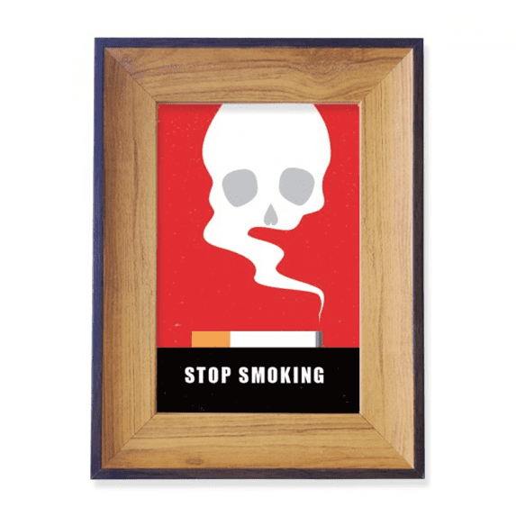 Logo Smoking Cause Deaths Photo Frame Exhibition Display Art Desktop ...