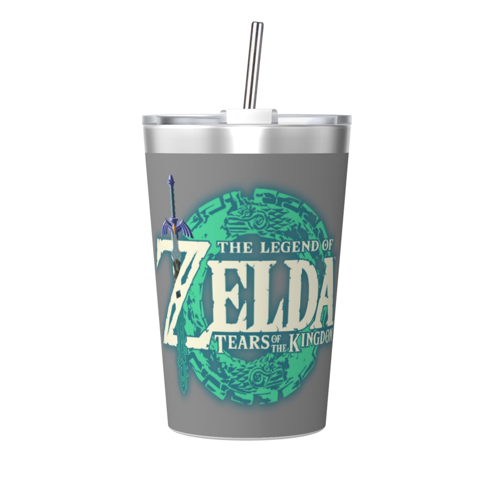Logo The Legend of Zelda Tears Thermos Cup Portable Insulated Water ...