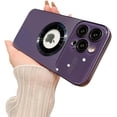 Logo View Glass Camera Protection Magnetic Case for iPhone, Compatible ...