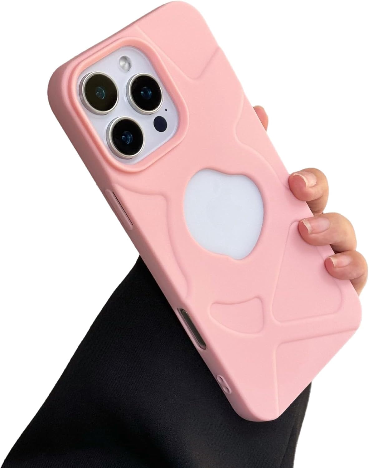 Logo View Phone Case for iPhone (Pink,for iPhone 17 Pro) - Walmart.com