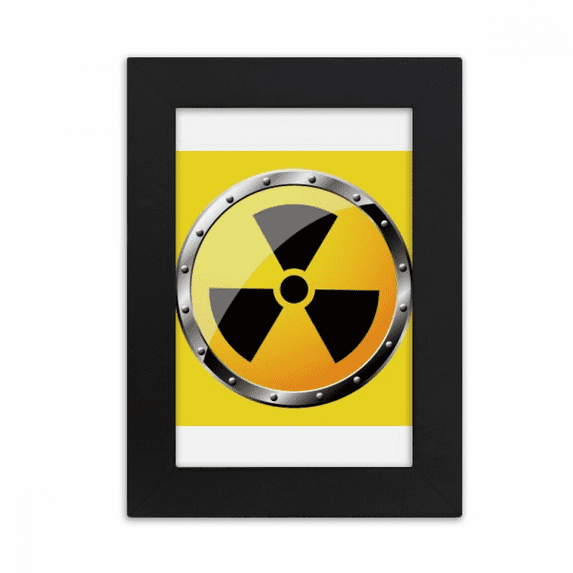 Logo Yellow Background Radioactive Substances Warning Desktop Photo ...