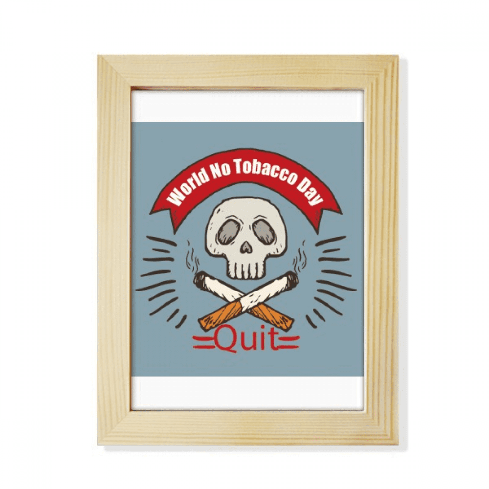 Logo l No Tobacco Day Desktop Adorn Photo Frame Display Art Painting ...
