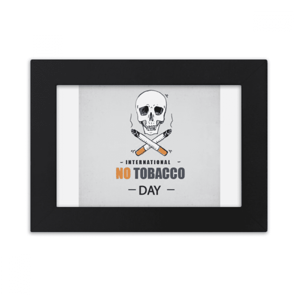 Logo l No Tobacco Day Desktop Photo Frame Ornaments Picture Art ...