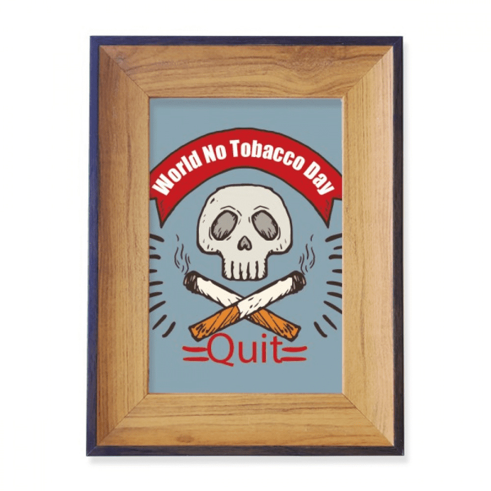 Logo l No Tobacco Day Photo Frame Exhibition Display Art Desktop ...