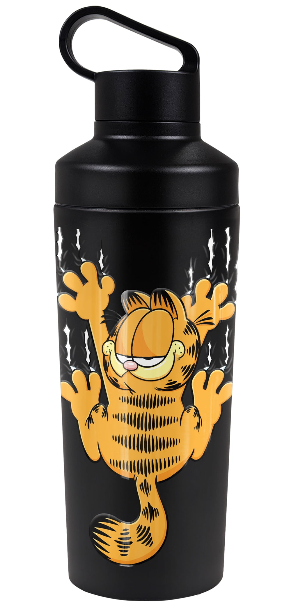 Garfield Official 18 oz Stainless Steel Water Bottle, Vacuum Insulated ...