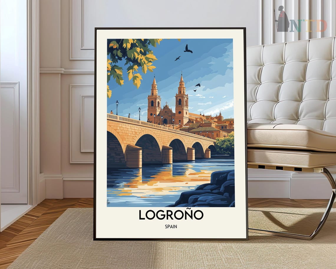 Logrono Poster, Logronologrono Print, Logrono Photo, Logrono Poster ...