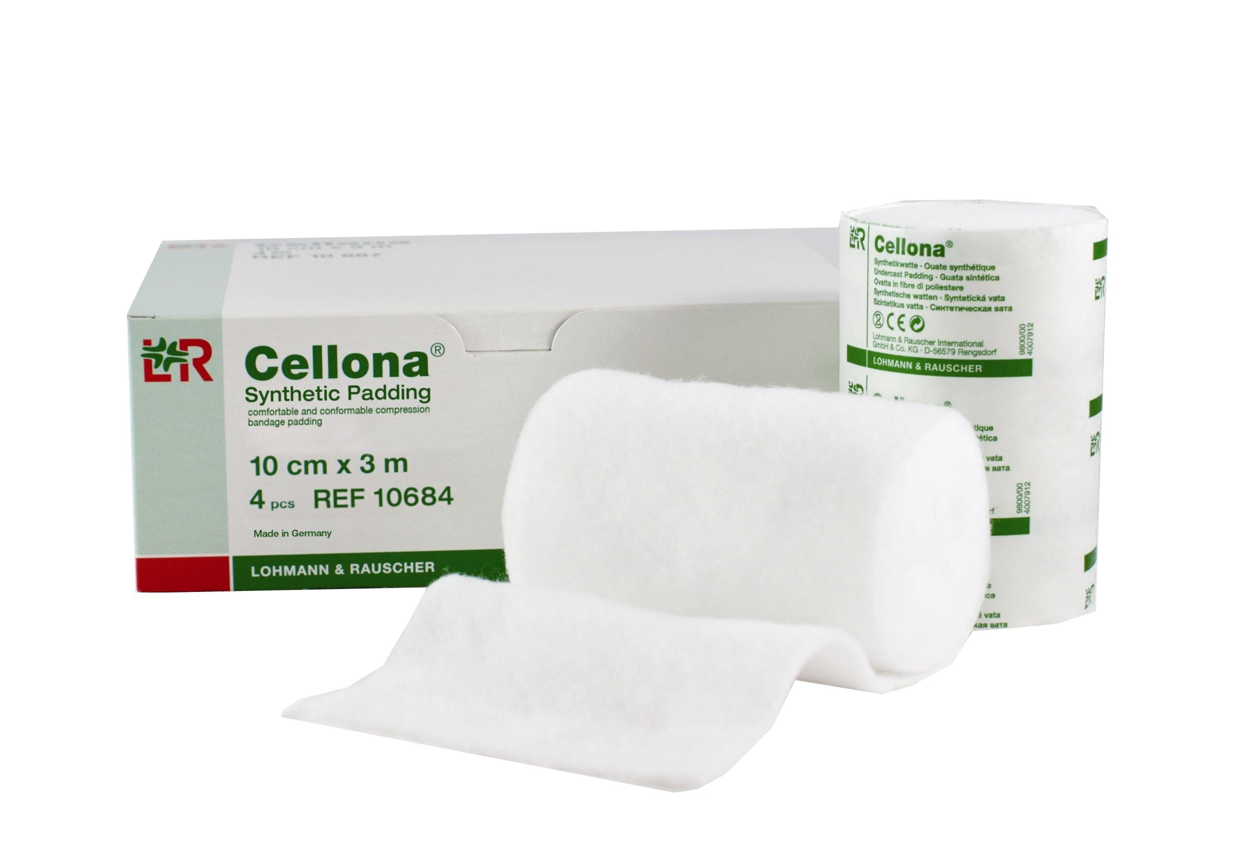 Lohmann & Rauscher Cellona Synthetic Padding, 10 cm x 3 m, Latex Free ...