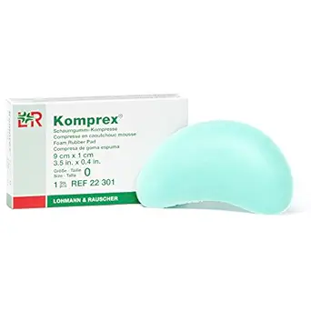 Lohmann & Rauscher Komprex Foam Rubber Pad, Kidney Shaped Foam Padding ...