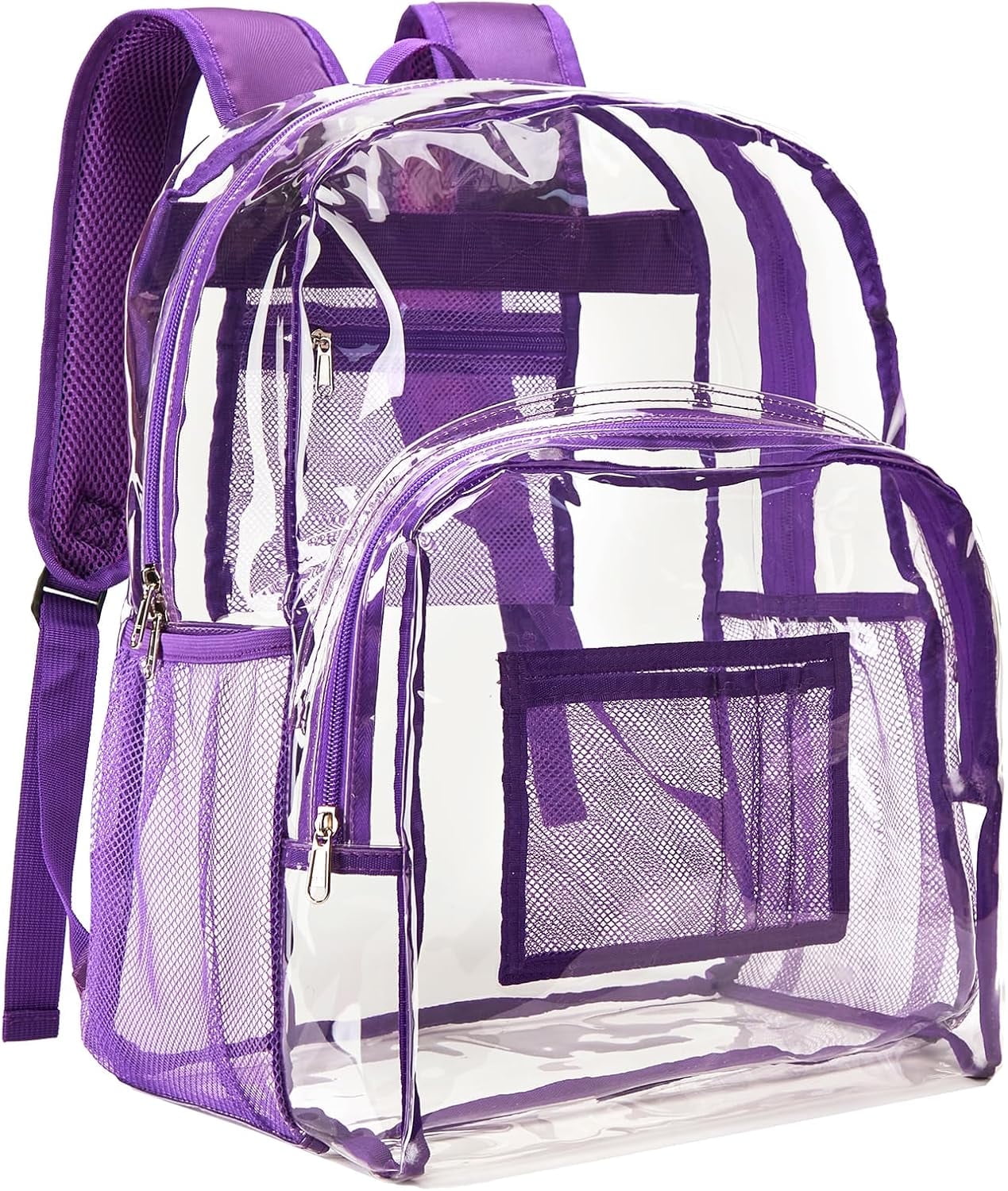 Lohol Clear Backpack Heavy Duty PVC Transparent Backpack with ...
