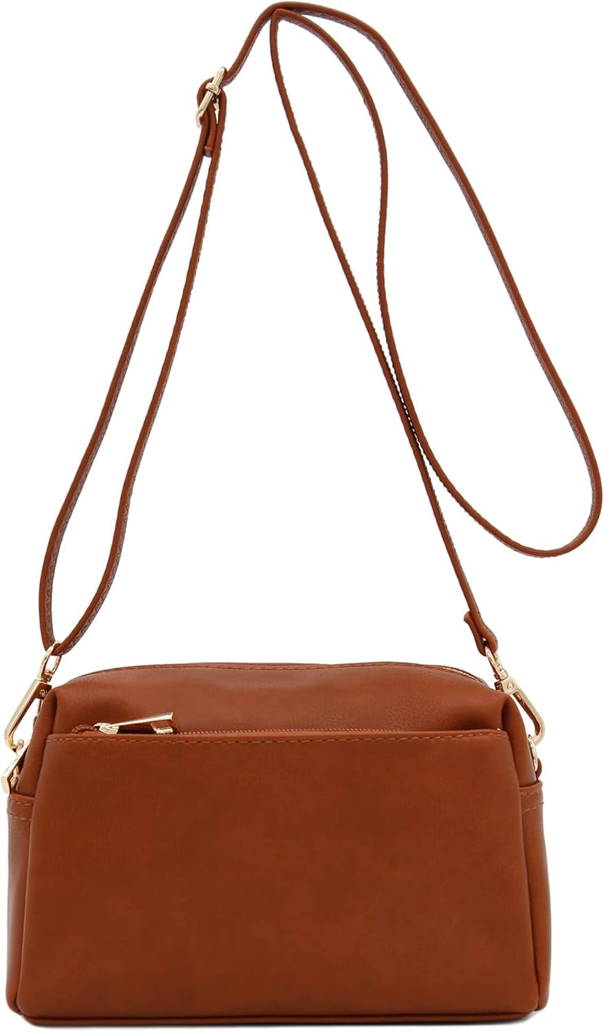 Lohol Triple Zip Small Crossbody Bag - Walmart.com