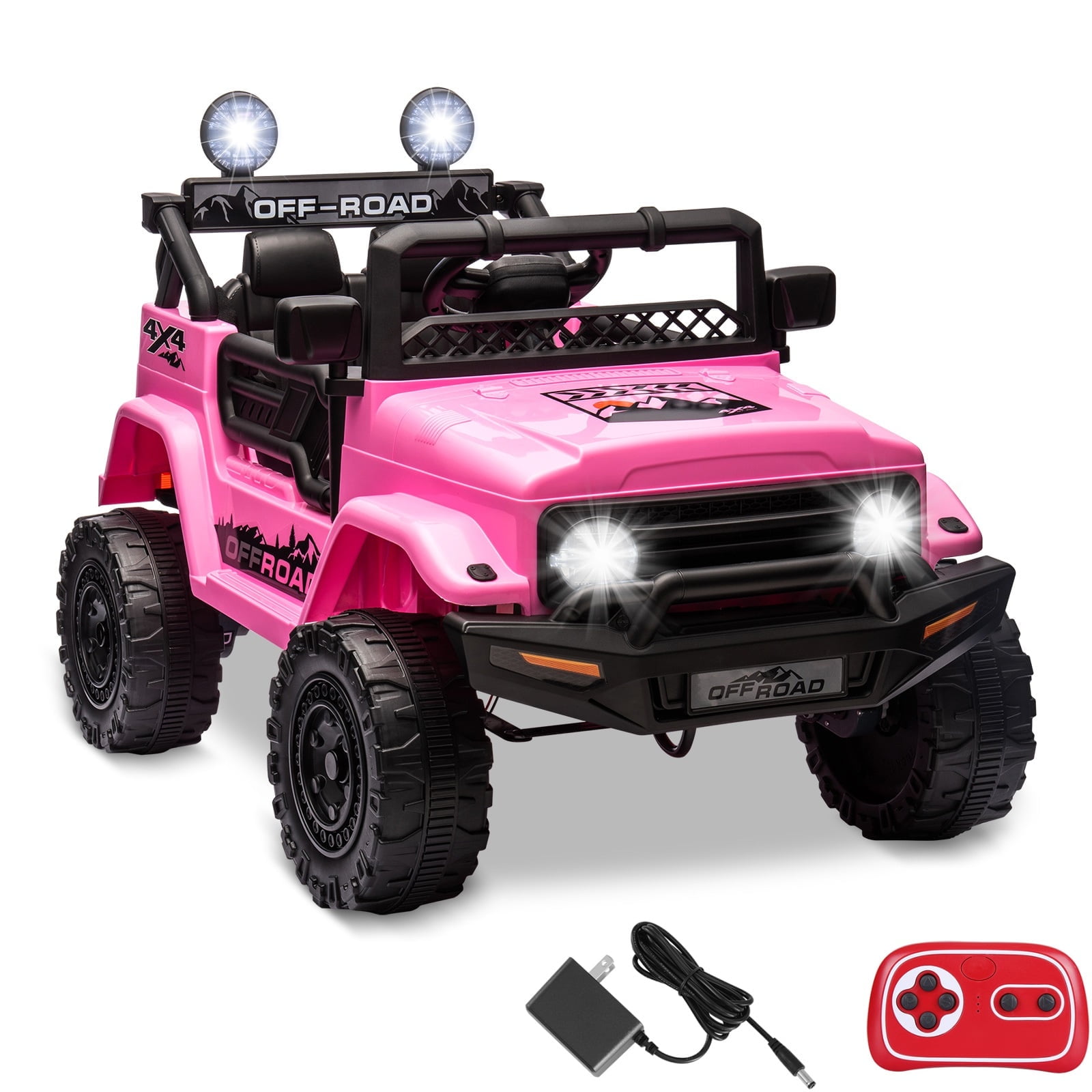 Lohoms 12V Kids Ride on Truck, Electric Battery Powered Kids Ride on ...