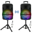 Lohoms High Powered Bluetooth 12' Subwoofer with Rechargeable Battery ...