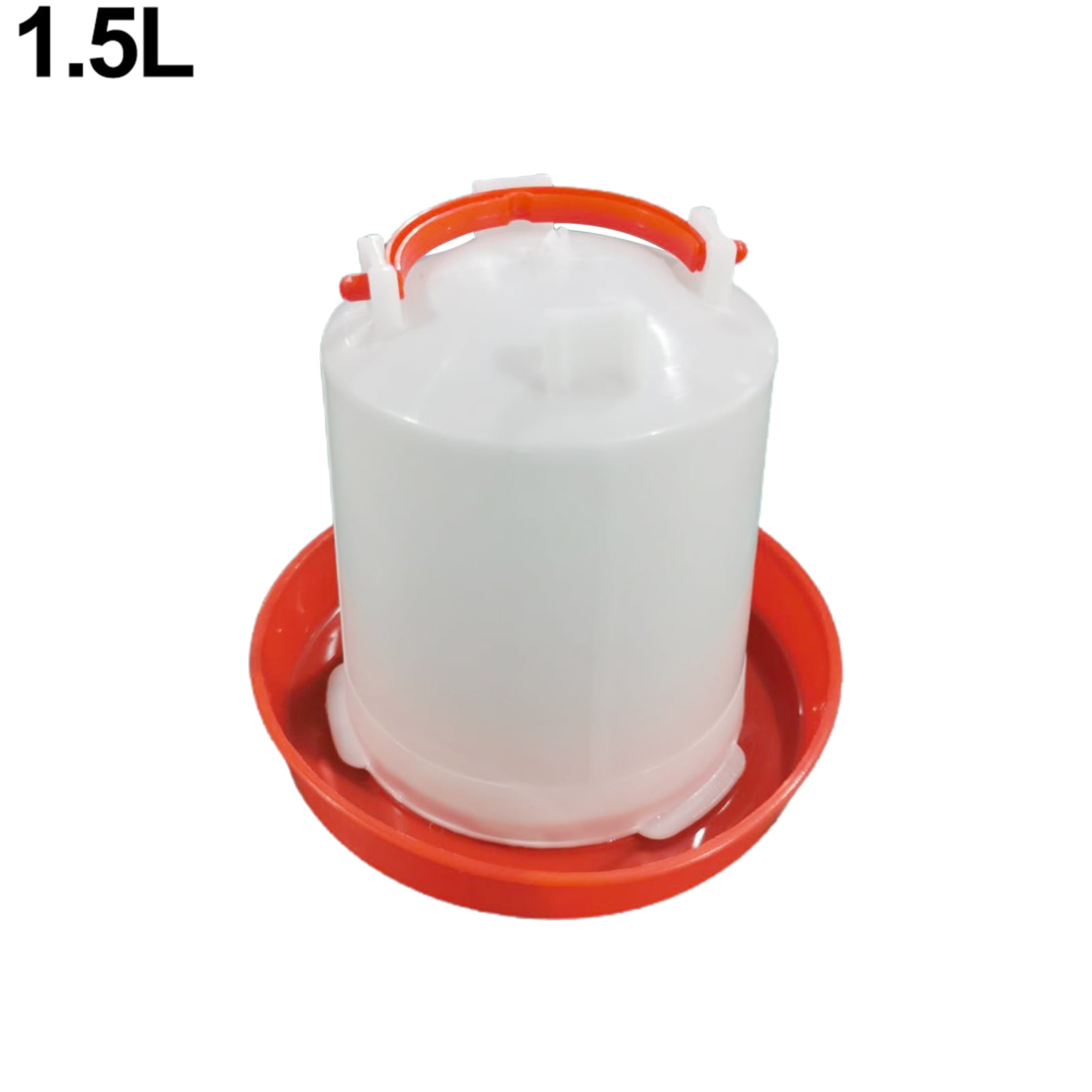 Lohuatrd 1Pc Chicken Feeder Drinker Poultry Chick Hen Quail Bantam Food ...