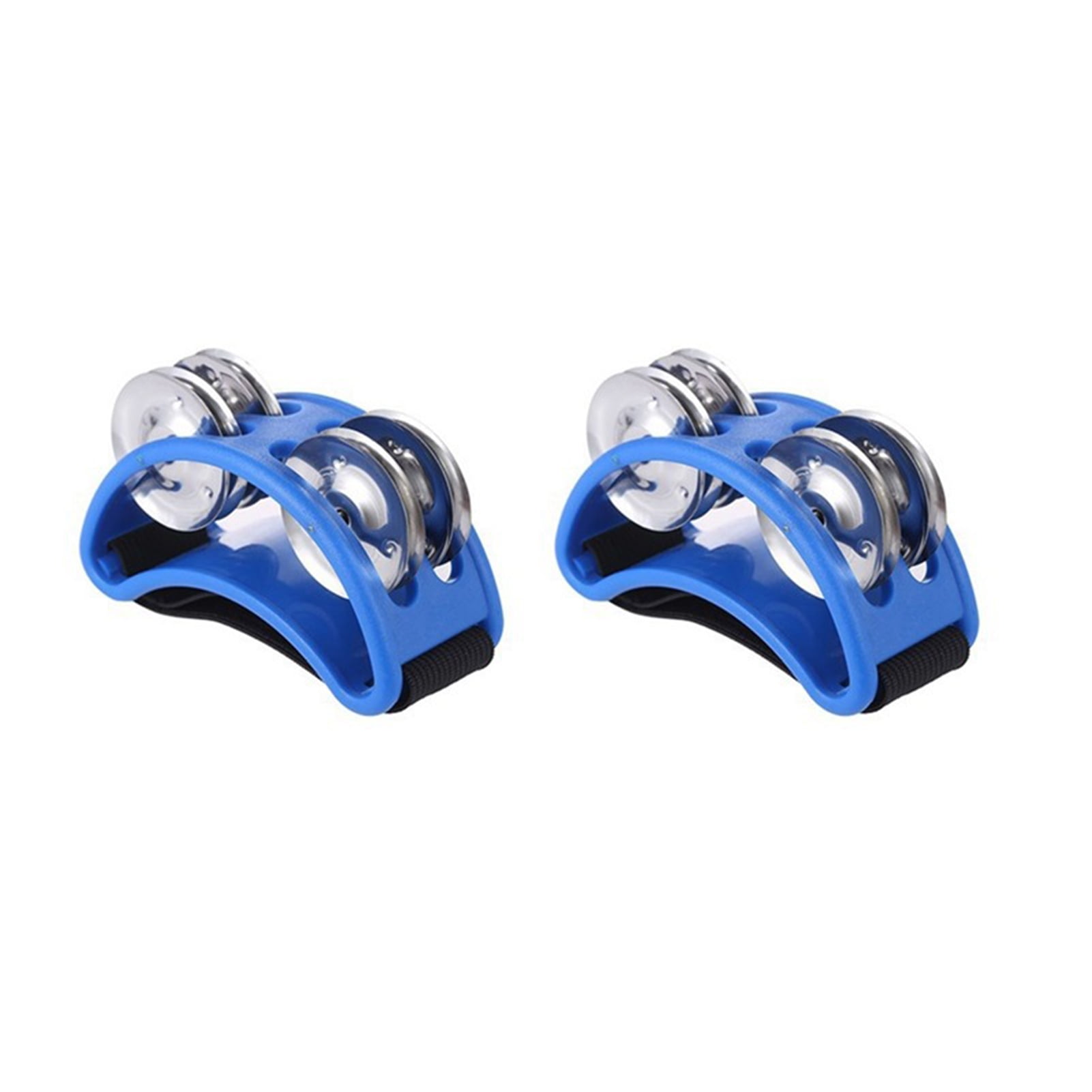 Lohuatrd 2 Pcs Foot Tambourines Musical Instrument Foot Percussion ...