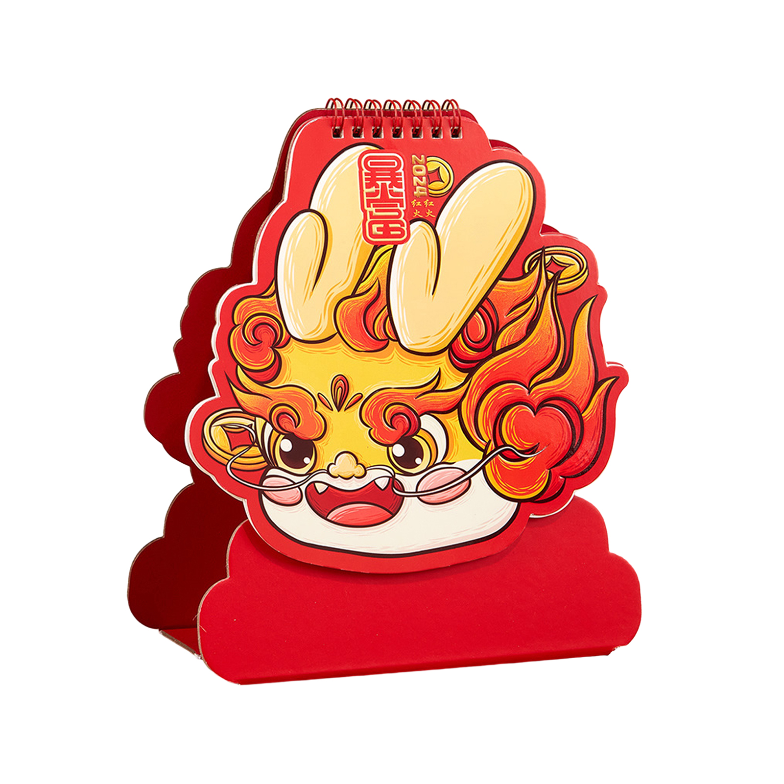 Lohuatrd 2024 Cute Desk Calendar Cartoon Practical Festive Daily ...