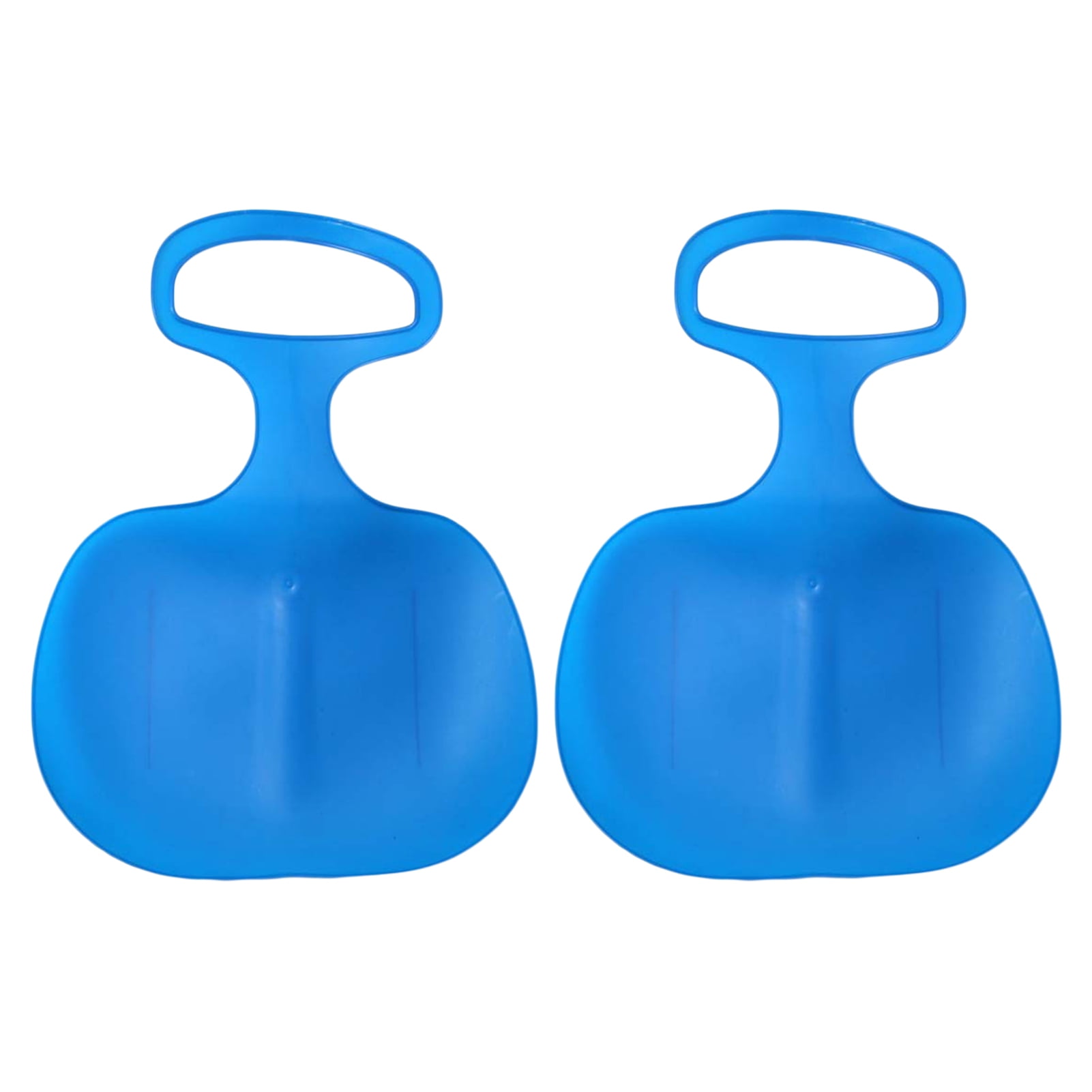 Lohuatrd 2Pcs/Set Snow Sled Board Anti-skid Design Stable Base Handle ...