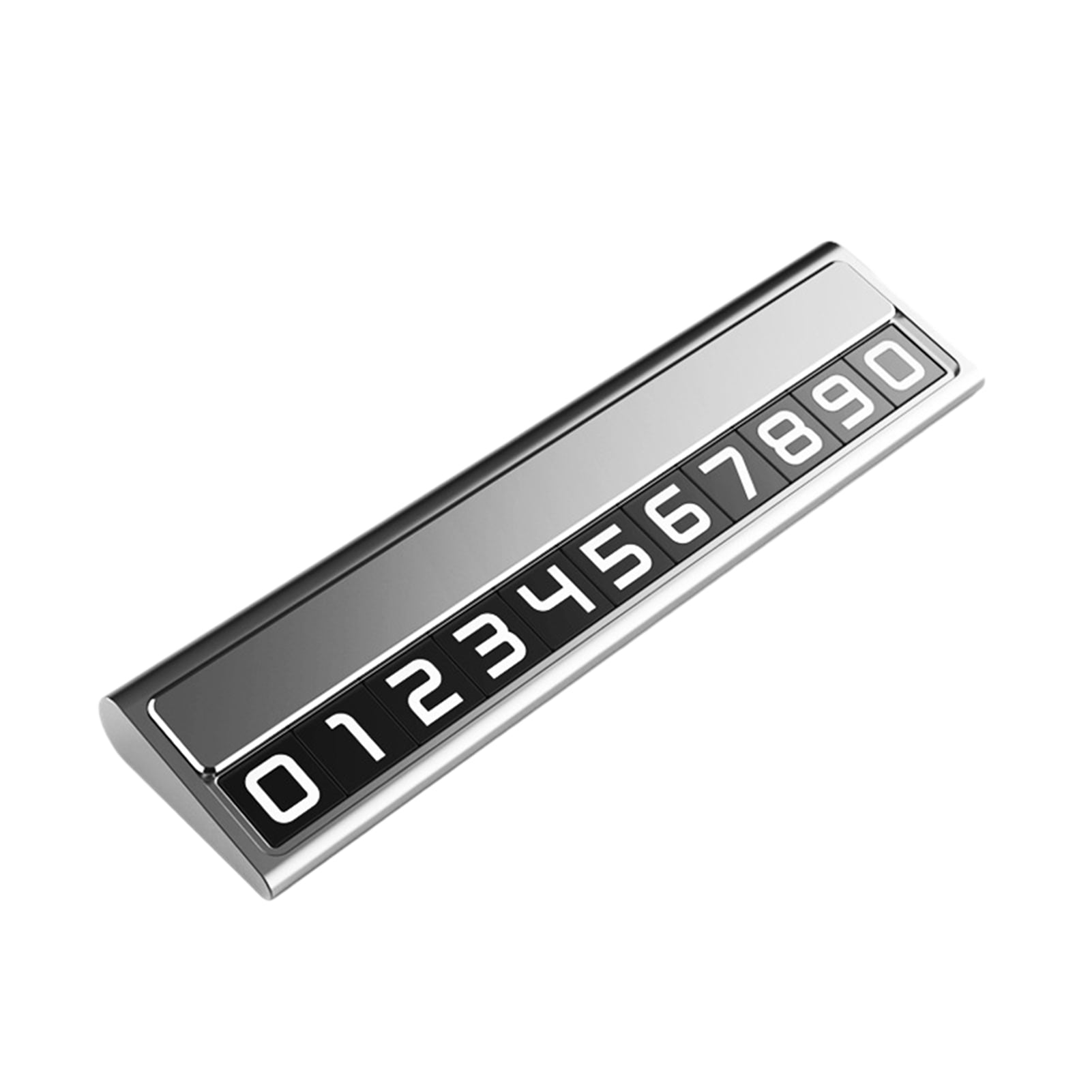 Lohuatrd Car Metal Temporary Parking Plate Magnetic Number Fluorescent ...