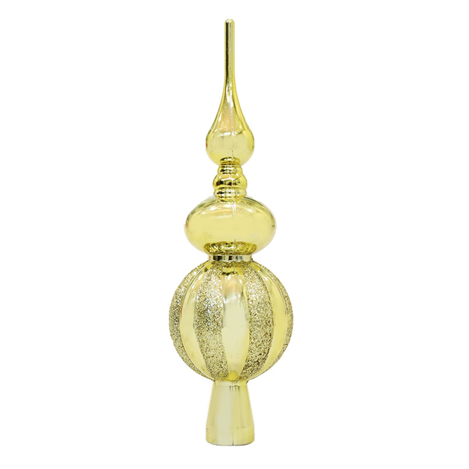 Lohuatrd Christmas Tree Topper Xmas Glitter Treetop Topper Anti-slip ...