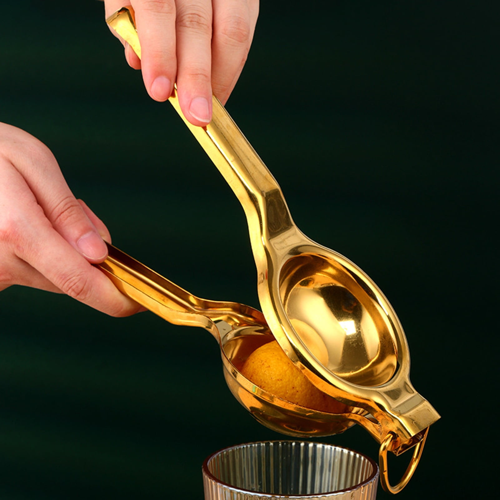 Lohuatrd Great Lemon Squeezer with Hanging Ring Kitchen Tool Filter ...