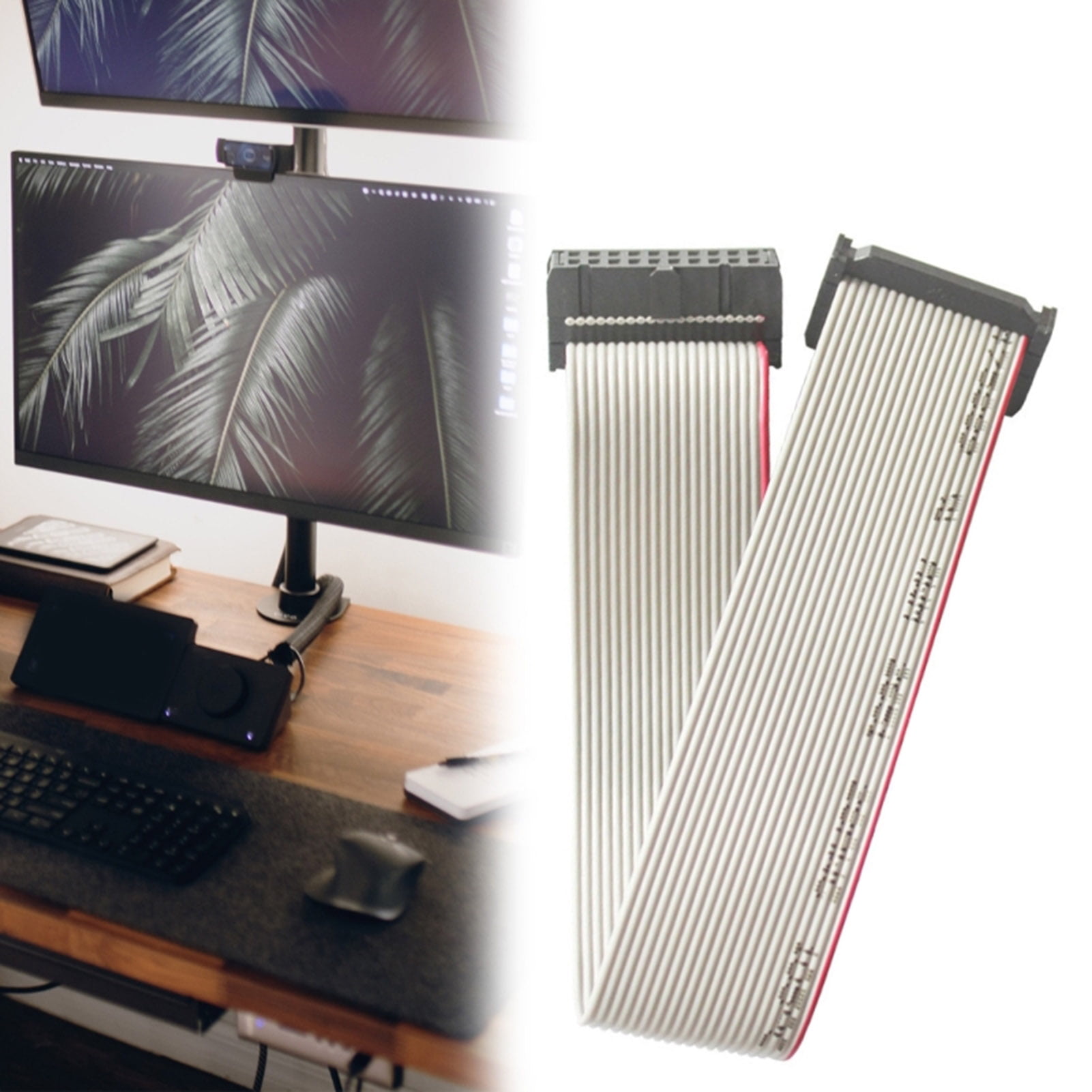 Lohuatrd JTAG Test Cable Universal Easy to Use Stable Programming Tasks ...