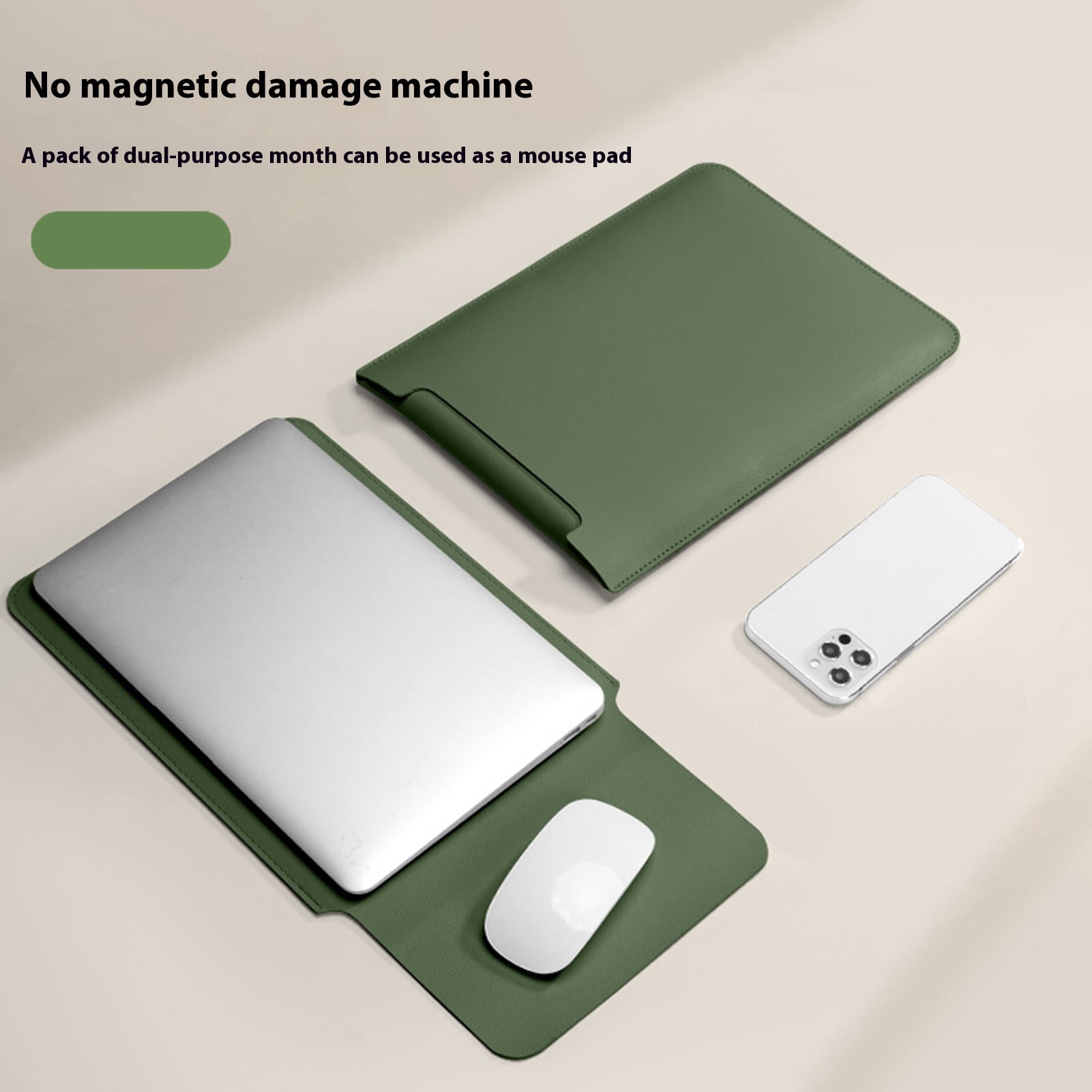 Lohuatrd Laptop Bag Case Waterproof Scratch-Resistant Minimalist Design ...