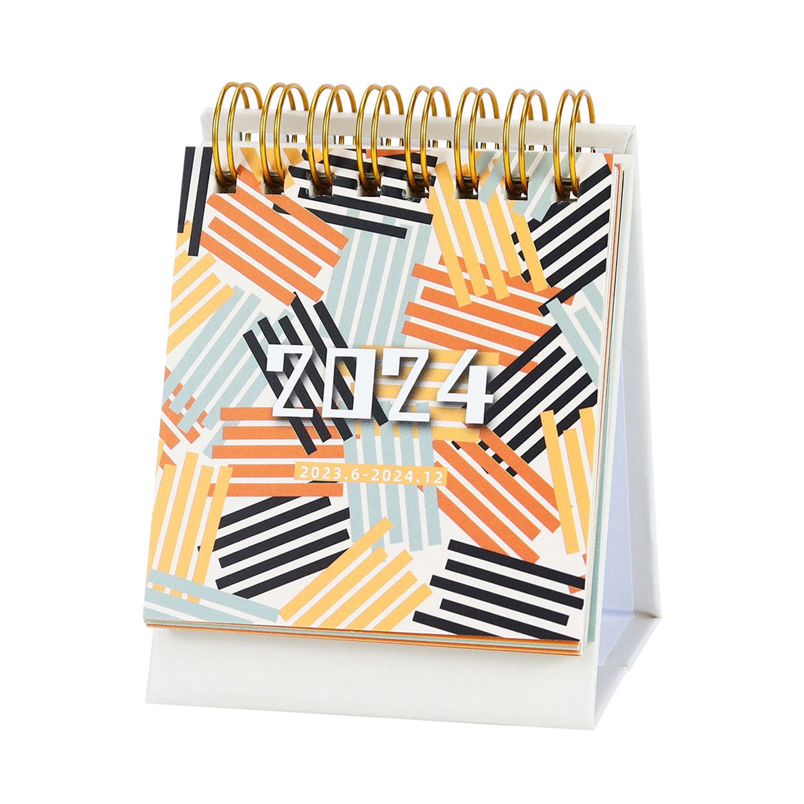 Lohuatrd Mini Standing Desk Calendar Premium Thick Paper Design Compact ...