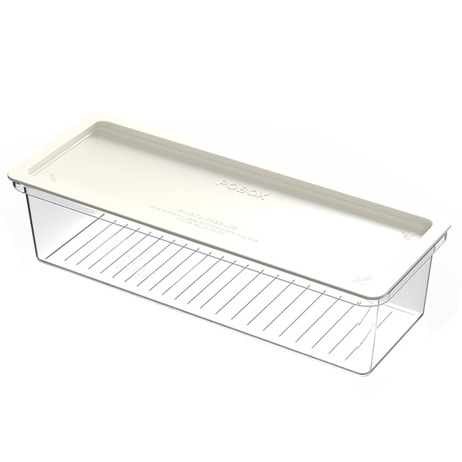 Lohuatrd Noodle Storage Box Microwavable Airtight Lid Rectangle ...