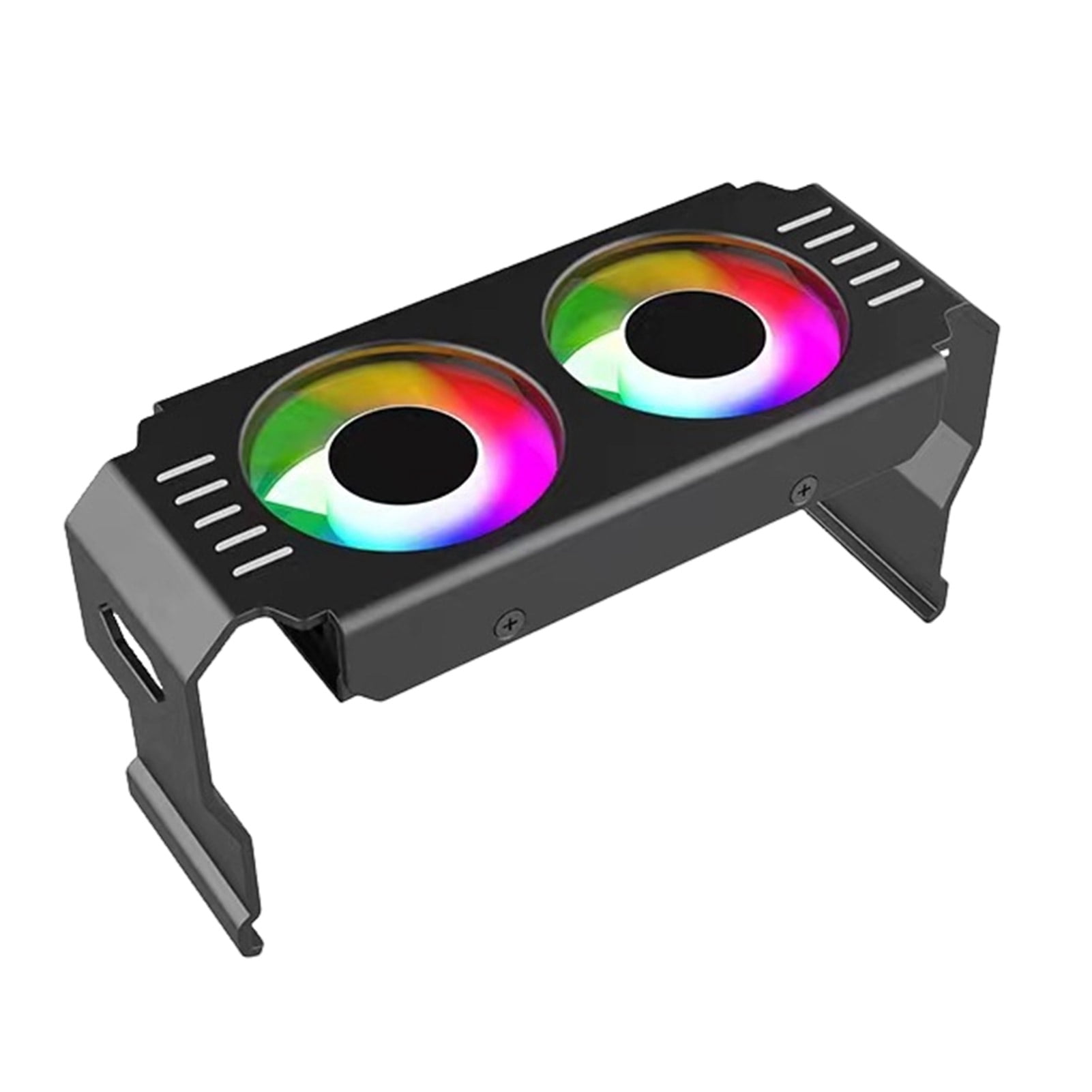 Lohuatrd RAM Heatsink Dual Cooling Fans 13.5 CFM ARGB Aura Sync PWM ...