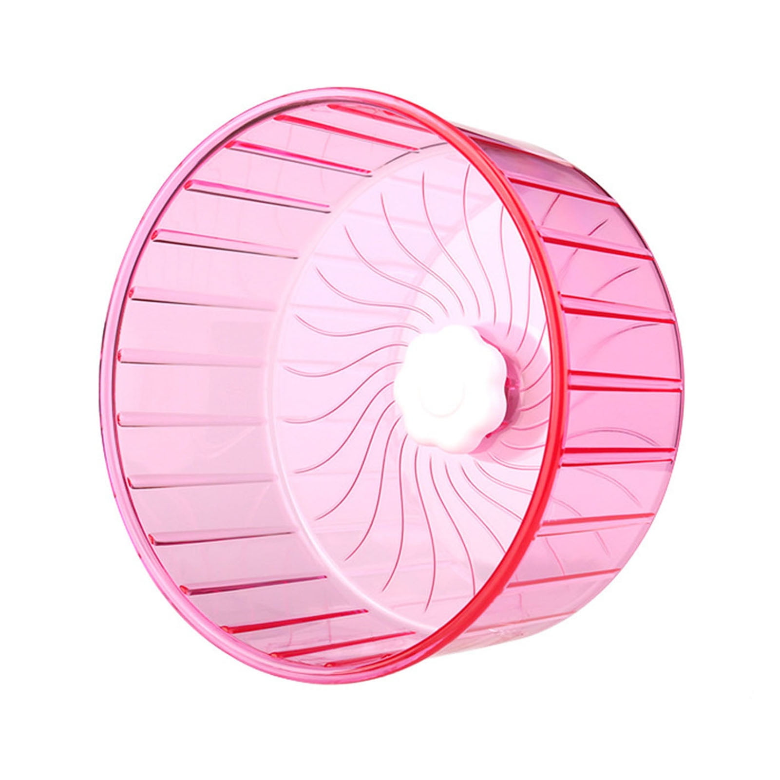 Lohuatrd Silent Hamster Wheel Double Bearing Axis Rounded Edge Quiet Spinner Hamster Running ...