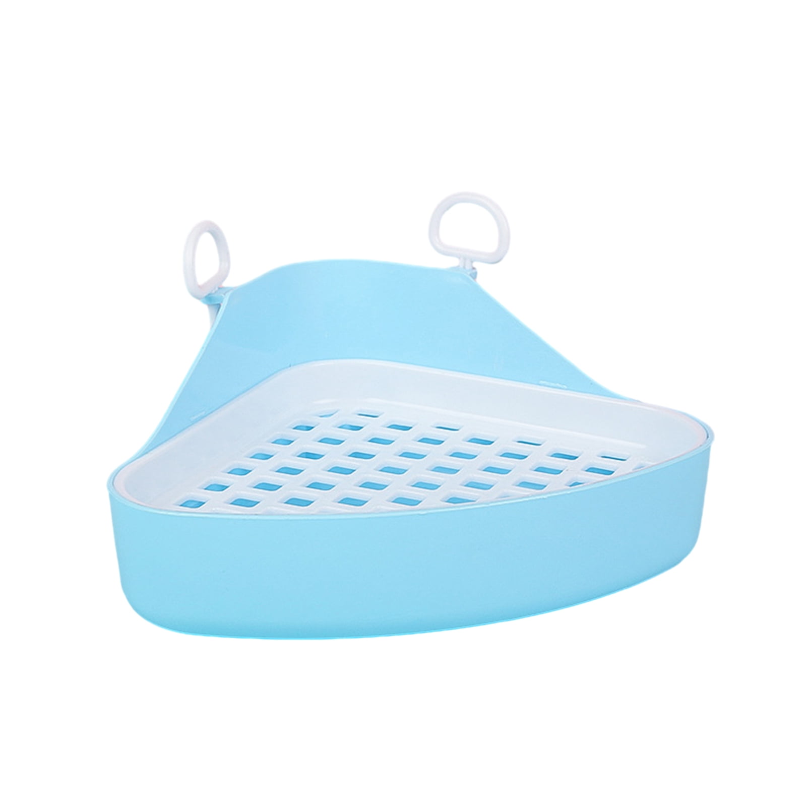 Lohuatrd Small Pet Toilet Detachable Triangular Hollow Rabbit Litter ...