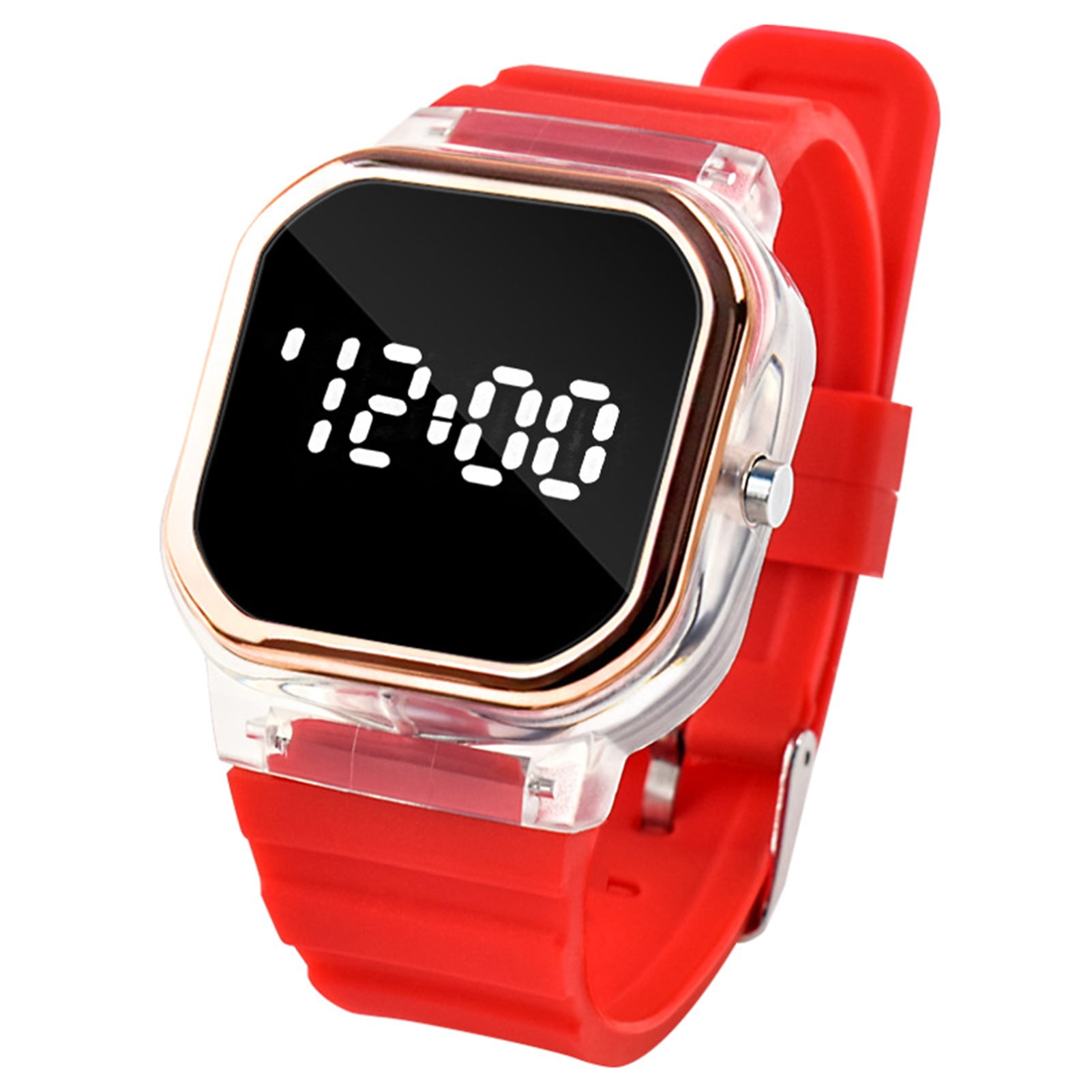 Lohuatrd Sport Electronic Watch LED Digital Display Accurate Timing ...