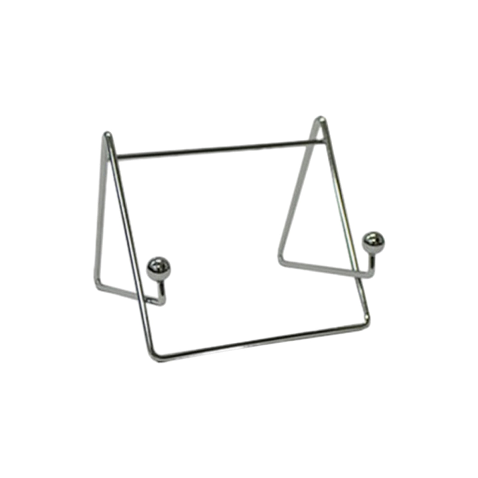 Lohuatrd Triangular Iron Art Magazine Display Stand Anti-slip Stable ...