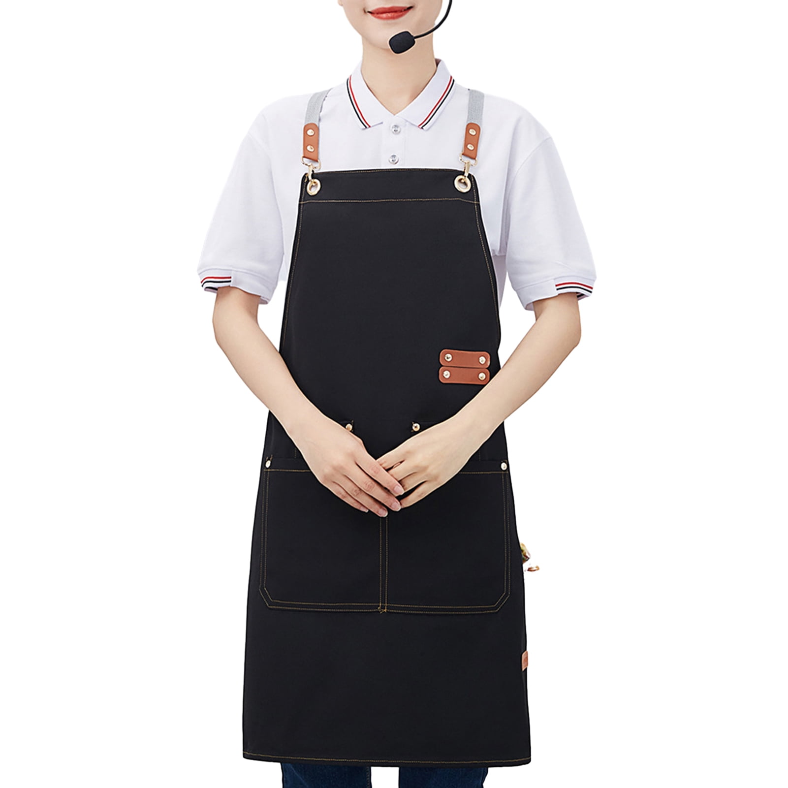 Lohuatrd Waterproof Apron for Men Women Anti-grease Stainproof Cooking ...