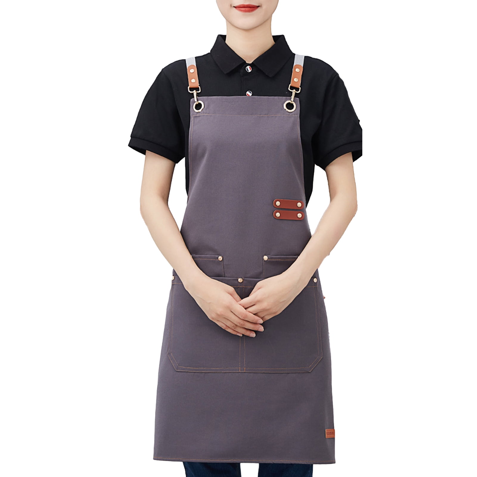 Lohuatrd Waterproof Apron for Men Women Anti-grease Stainproof Cooking ...