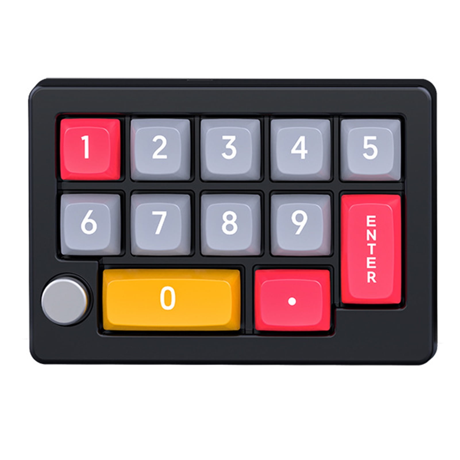 Lohuatrd Wired External Number Keyboard 13 Keys Macro Programmable ...